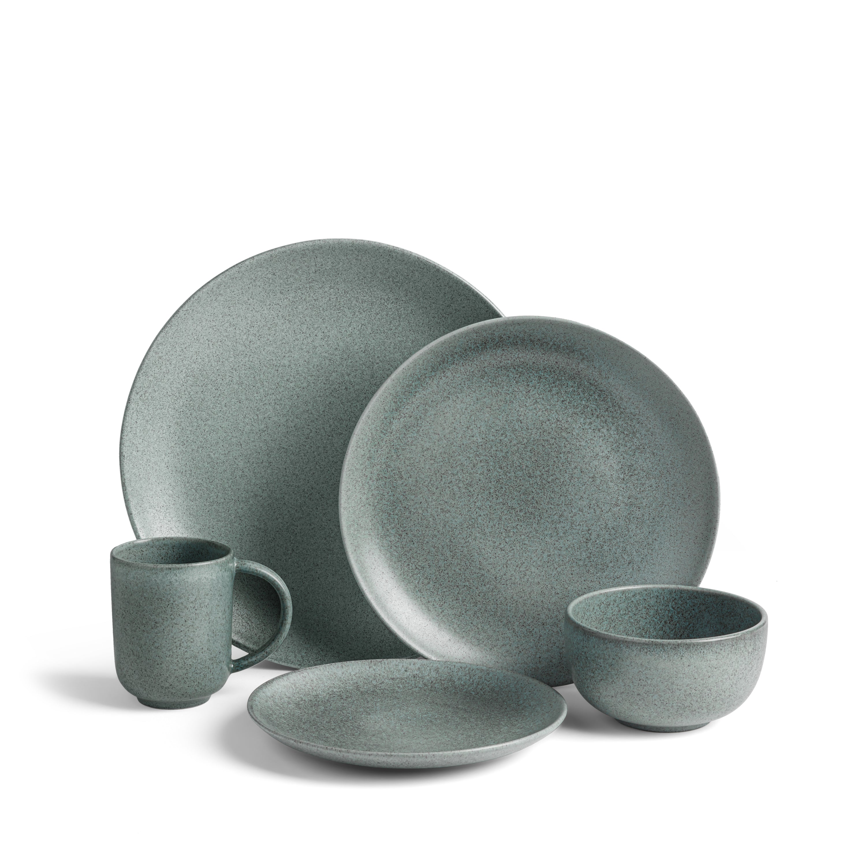 Terra Dinnerware Set - Seafoam